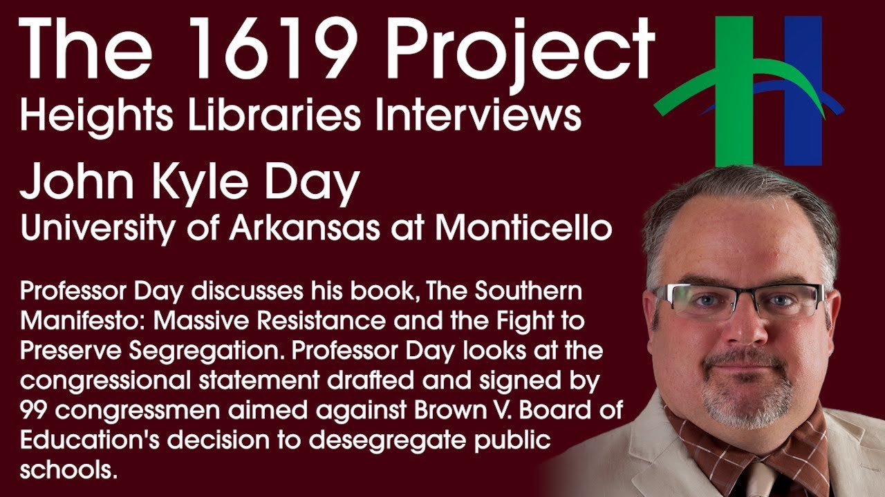 The Southern Manifesto with John Kyle Day - YouTube