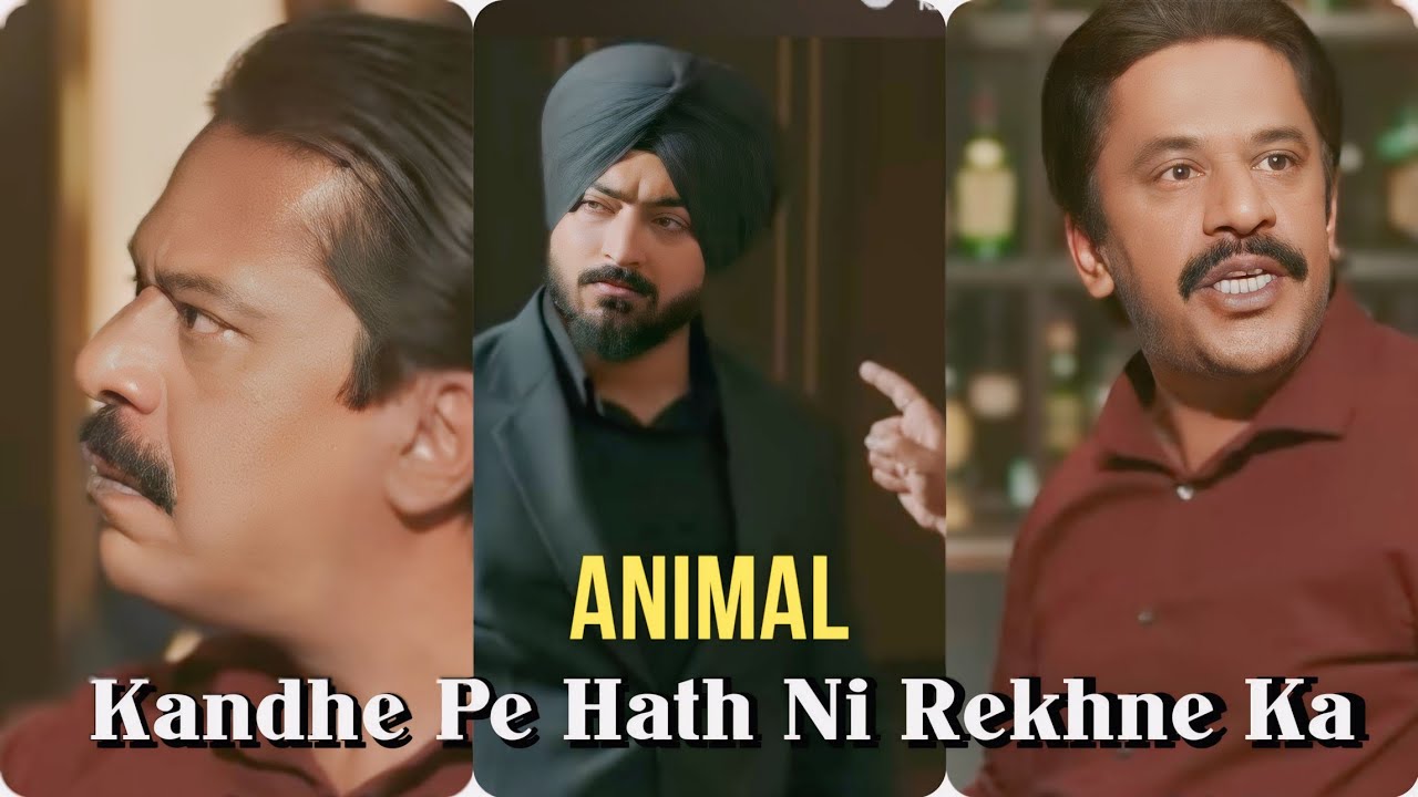 Kandhe Pe Hath Ni Rakhne Ka Dialogue |👿 Animal Dialogue 😎 # ...