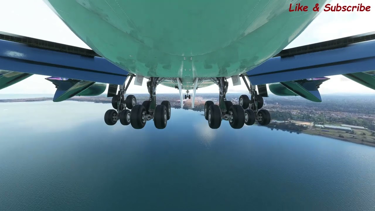 KLM AIRLINE BOEING 747 LANDING AT COLOMBO INTERNATIONAL AIRPORT - YouTube