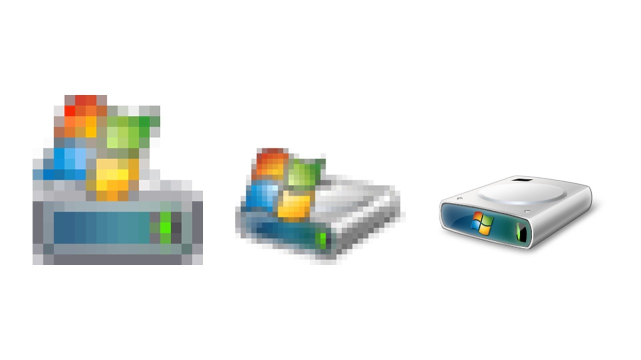 What do the Windows folder icons look like at different sizes? - YouTube