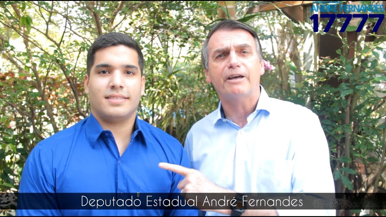 Bolsonaro presidente e André Fernandes aqui no Ceará ♫ - YouTube