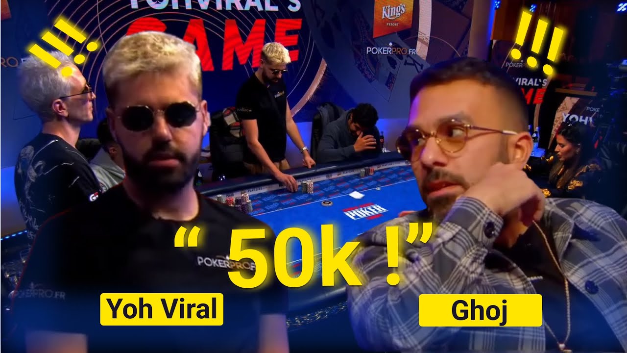 "MÊME AVES LES AS JE FOLD" | Ghoj 4-BET 35 000€ face à @YoH ViraL ...