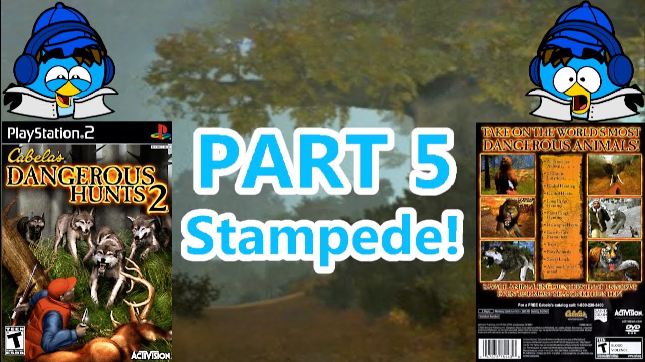 Cabela's Dangerous Hunts 2 Walkthrough 5 Stampede! (No Commentary ...