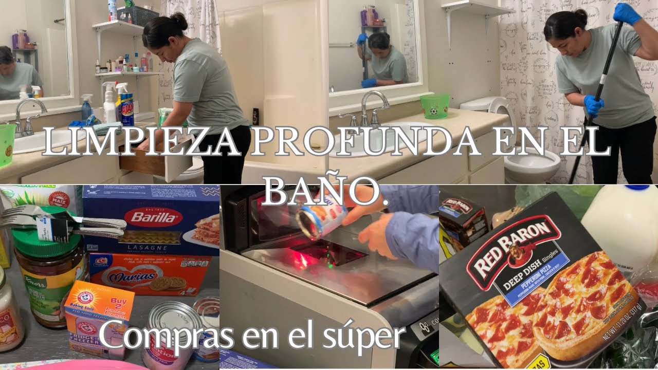 SURTIENDO LA DESPENSA LIMPIEZA PROFUNDA EN El BAÑO 🚽🧹🧻🫧 ️ - YouTube