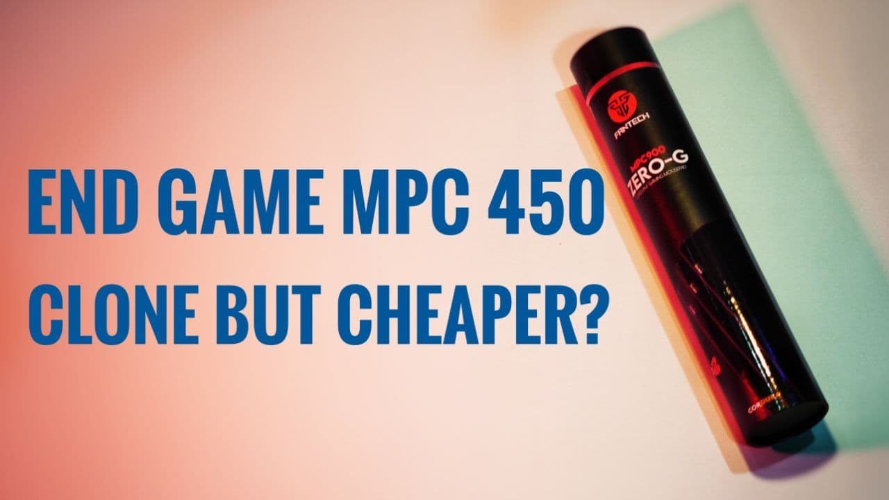 Fantech mpc 900 zero g mousepad review - YouTube