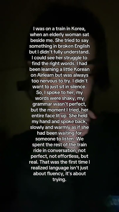 Thanks to Airlearn, I found the courage to speak when it mattered. - YouTube