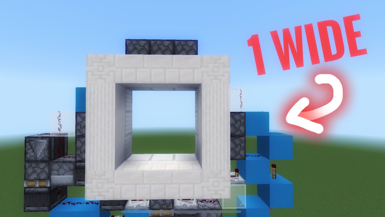 EASY Minecraft BE 3x3 Piston Door [Minecraft 1.19+] [Windows 10, Xbox ...