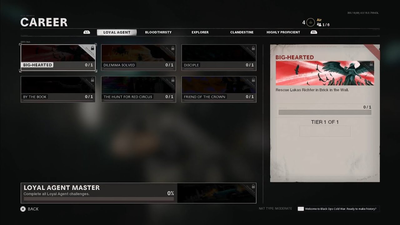 Black Ops Cold War All Campaign Master and Dark Ops Calling Cards ...