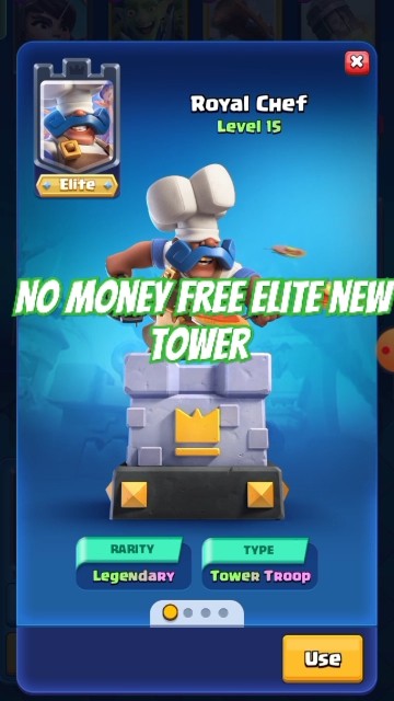 New tower royale chef #clashroyals #clashroyale # ...
