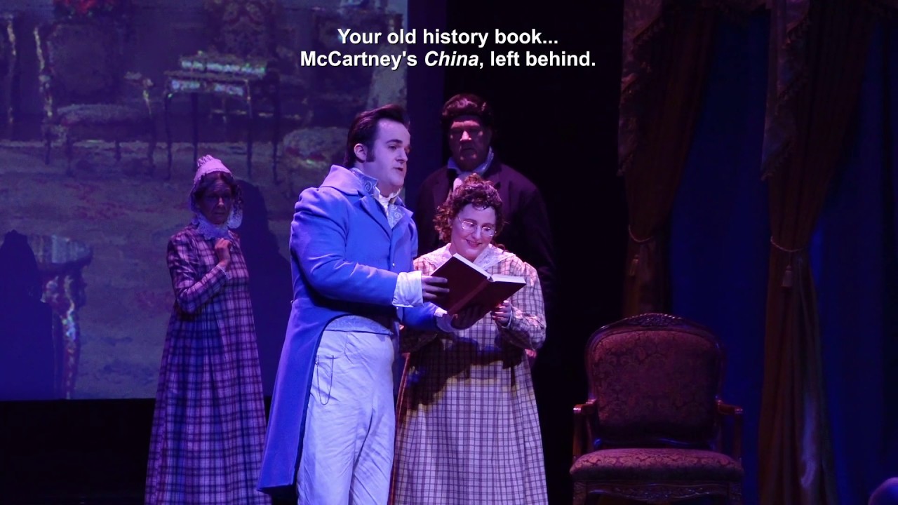 Opera Modesto: Jonathan Dove MANSFIELD PARK; Chapter 1, The Bertrams ...