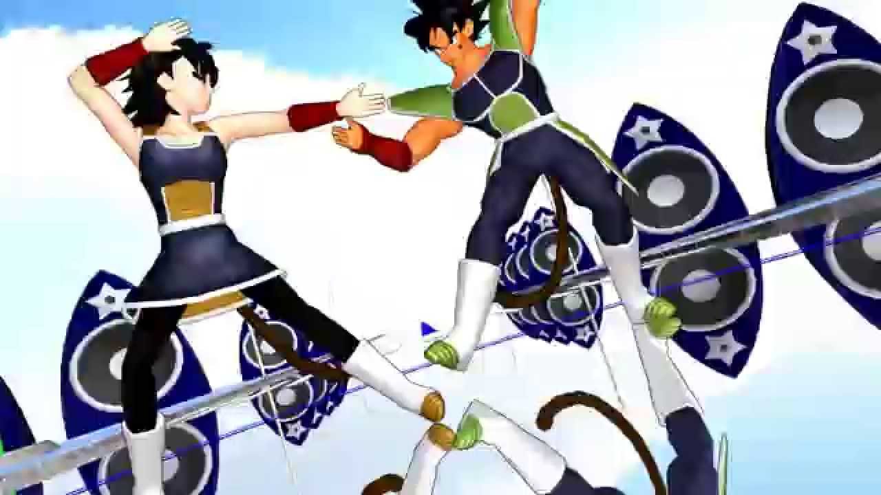 MMD - Childish War Version Baddack & Gine (DragonBall) - YouTube
