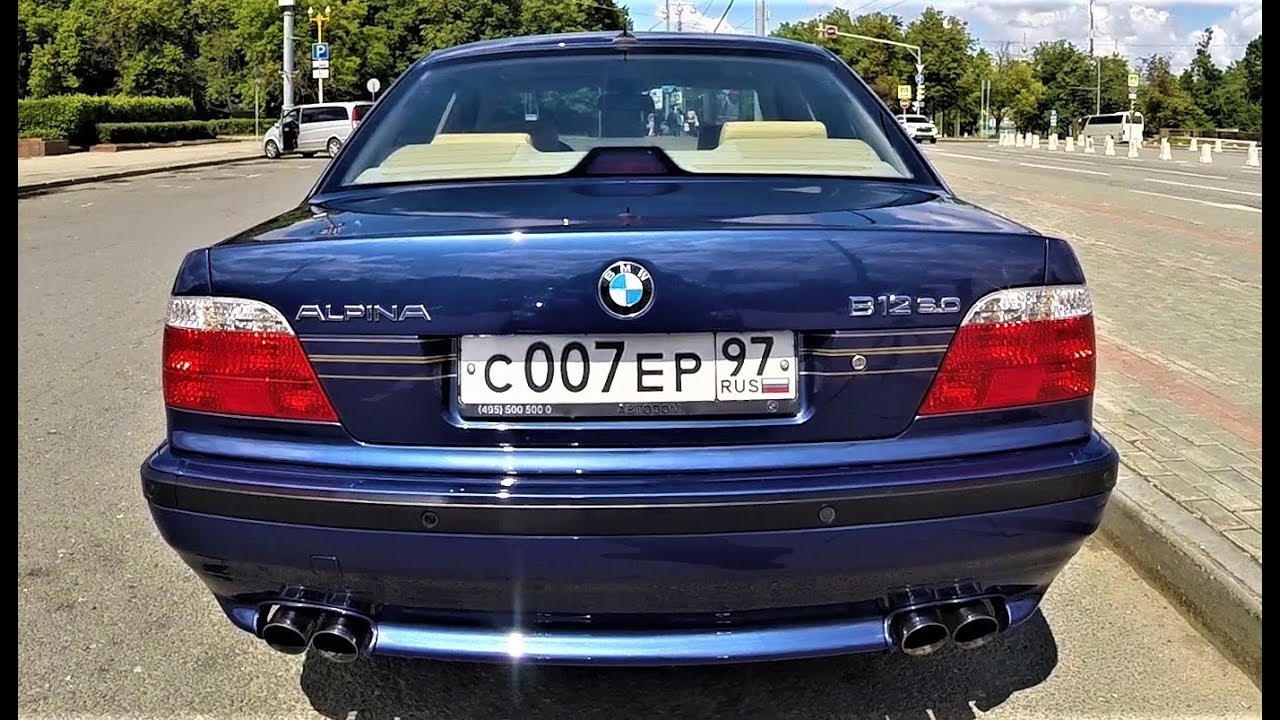ALPINA B12 №30 BMW E38 760 Таких больше нетУ - YouTube