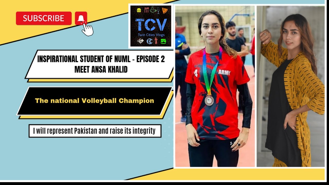 Meet Ansa Khalid National Volleyball Champion | Inspirational students ...