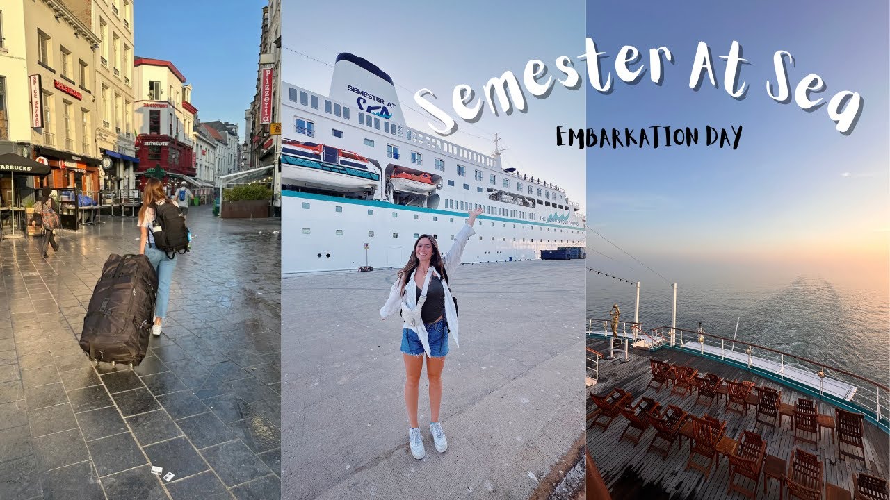 Semester At Sea Embarkation Day - Fall 2023 - YouTube