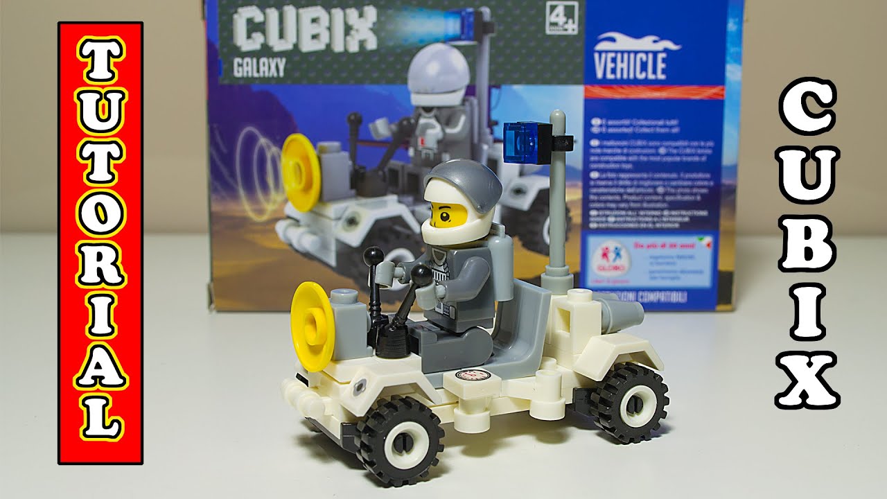 TUTORIAL LEGO CUBIX LUNAR ROVER - YouTube