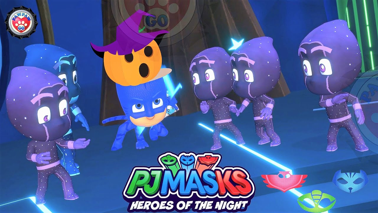 PJ Masks 🦇🎃Heroes Of The Night #10 HALLOWEEN FHD 60 FPS - Disney JR ...