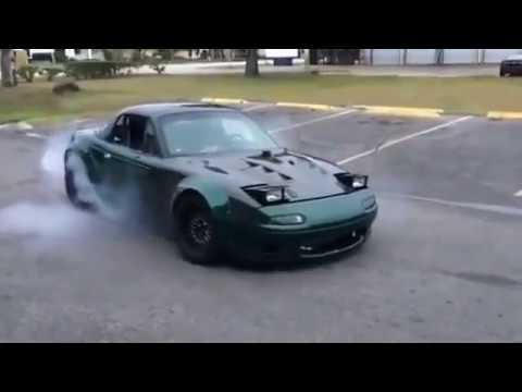 Mazda MX 5 Miata liberty walk drift - YouTube