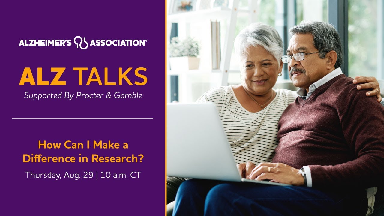 ALZ Talks: How Can I Make a Difference in Research? - YouTube