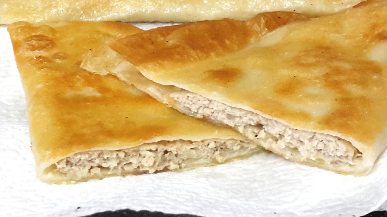 CHEBUREKI -TURKEY TURNOVER - YouTube