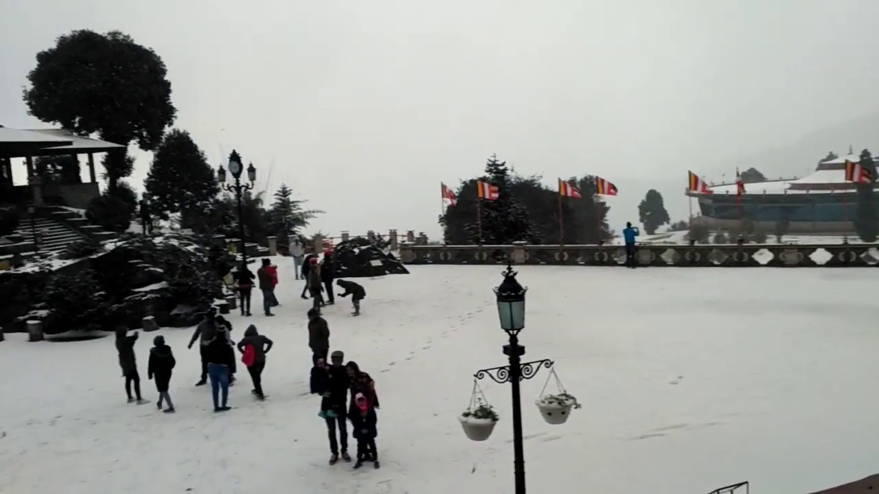 Ravangla Snowfall 1 - YouTube