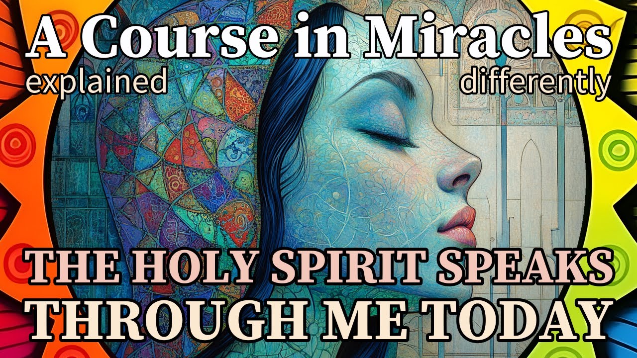 L296: The Holy Spirit speaks through me today. [A Course in Miracles ...
