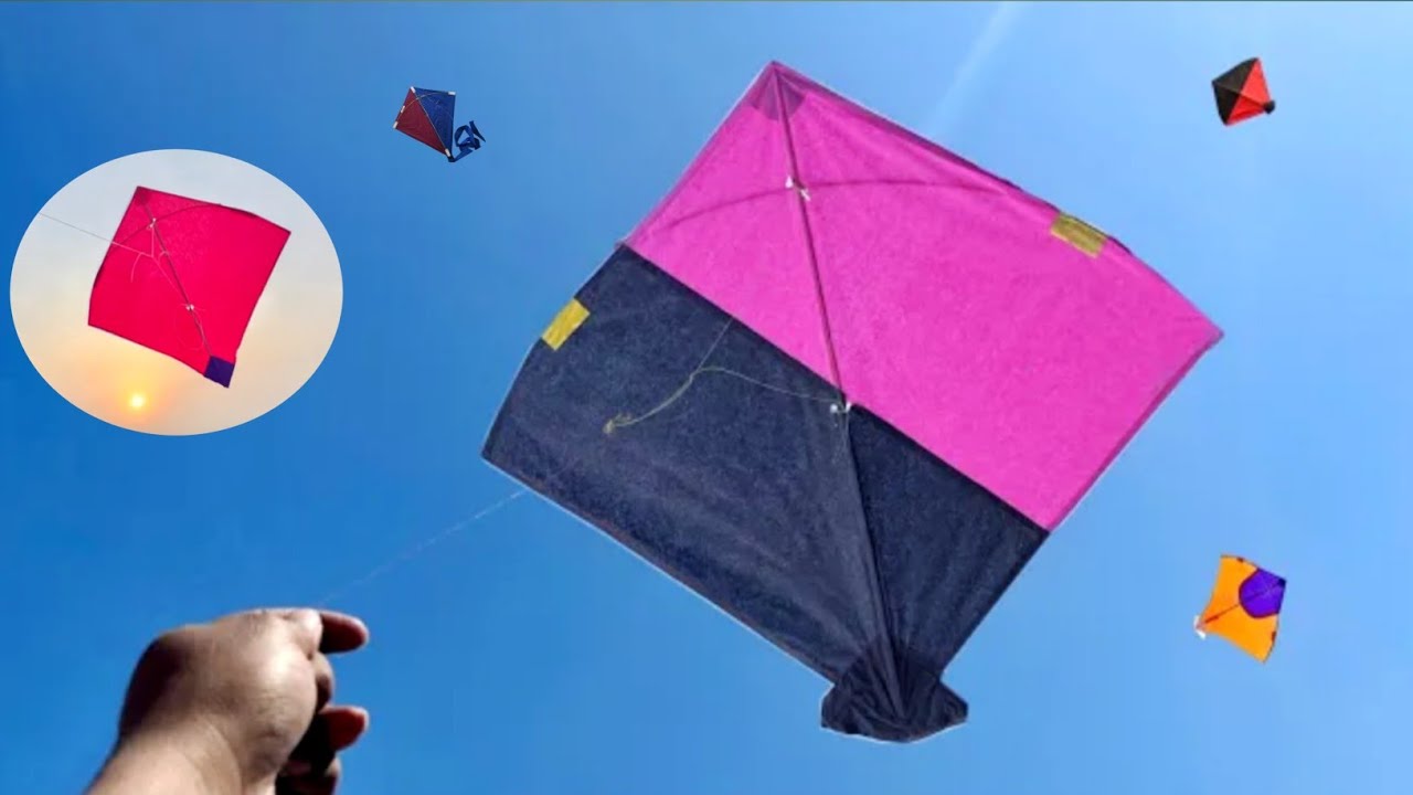 The Great Kite Catch: Big Pari Kite Flying Door Adventure! - YouTube
