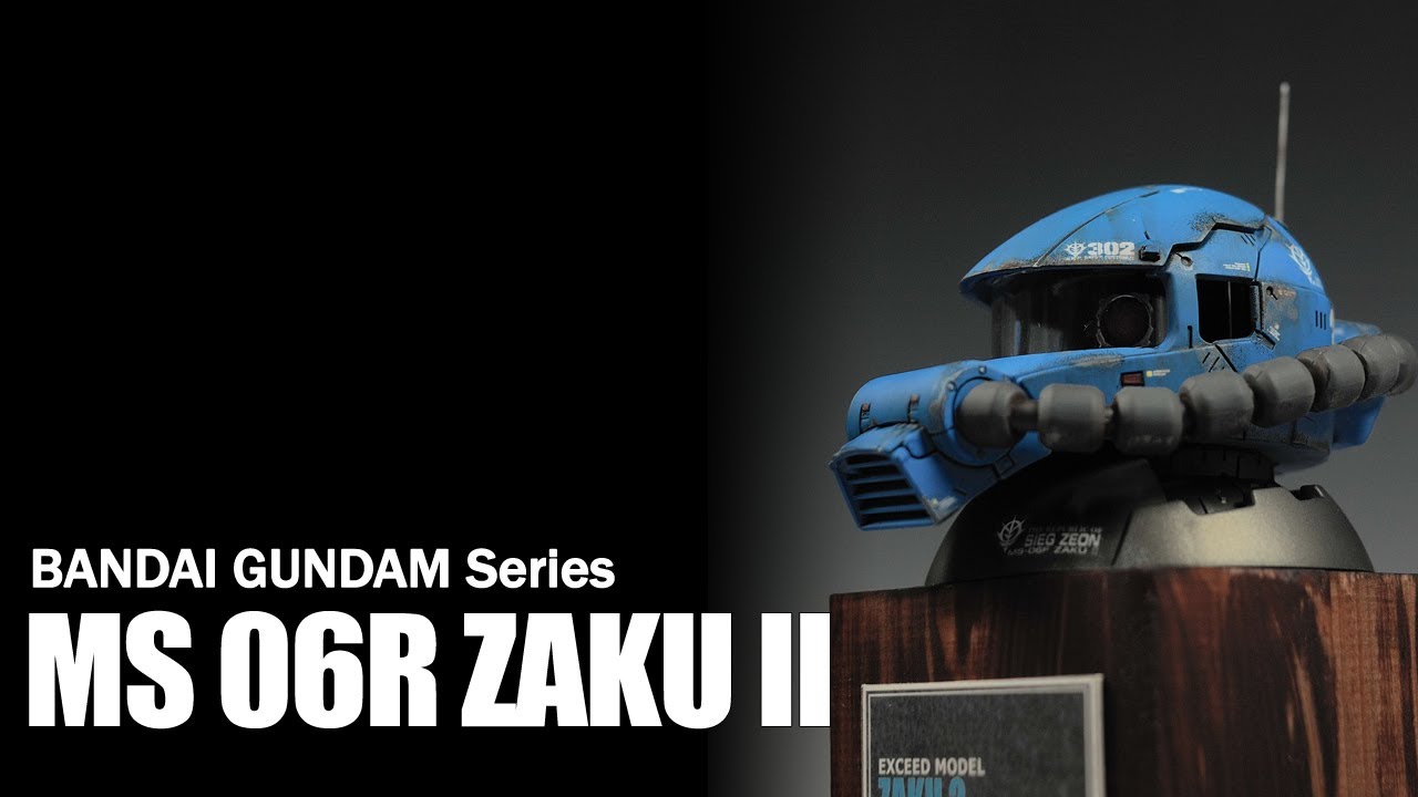 EXCEED MODEL - ZAKU-II Gato's Customize Mobile Suit (익시드모델 자쿠2 헤드 가토 ...