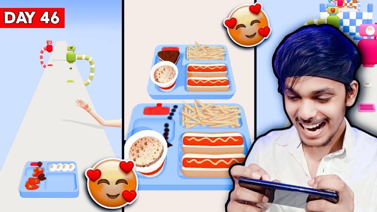 Lunch Run Game | DAY 46 - YouTube