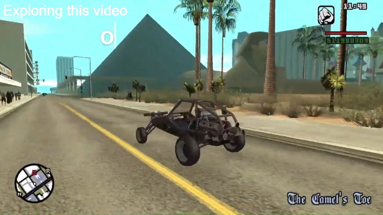 The SECRET Pyramid In GTA SAN ANDREAS You Need To Know - YouTube