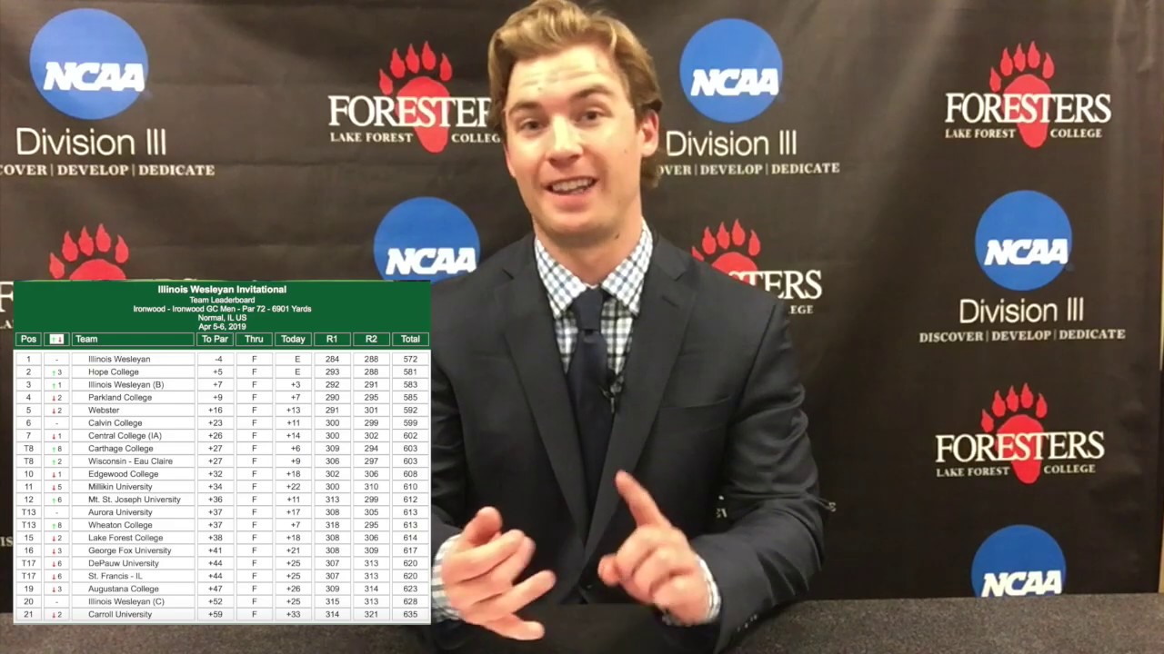 Lake Forest College Sports Zone: Spring Episode 2 (4/10/19) - YouTube