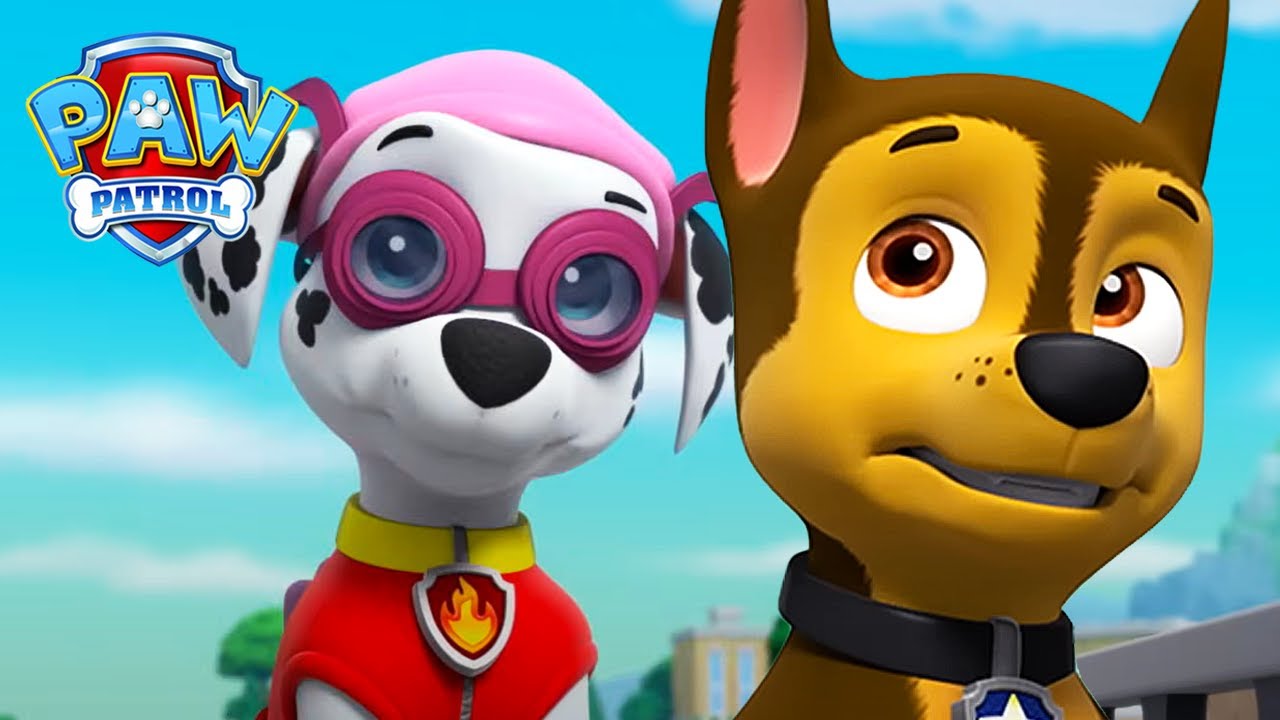 Marshall redder dagen helt alene! | PAW Patrol | På Dansk | Sammenklip ...