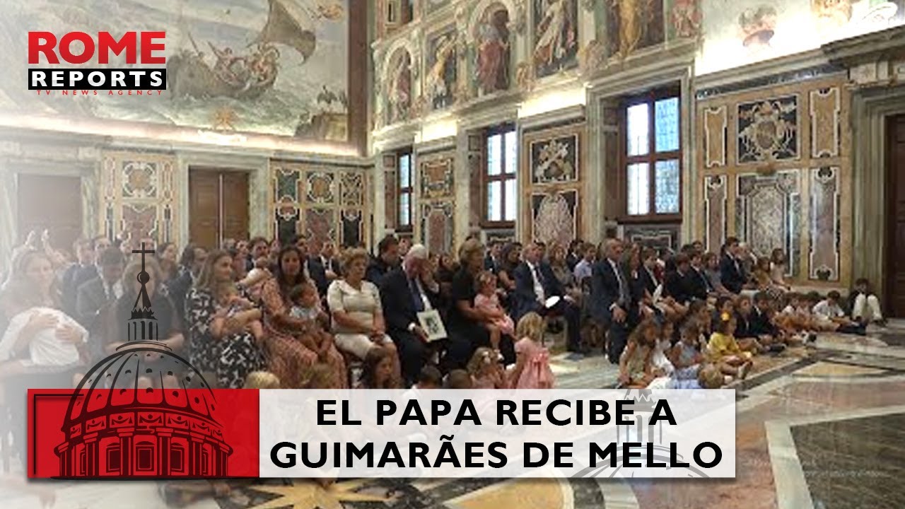 El Papa recibe a Guimarães de Mello, una de las familias más ricas... y ...