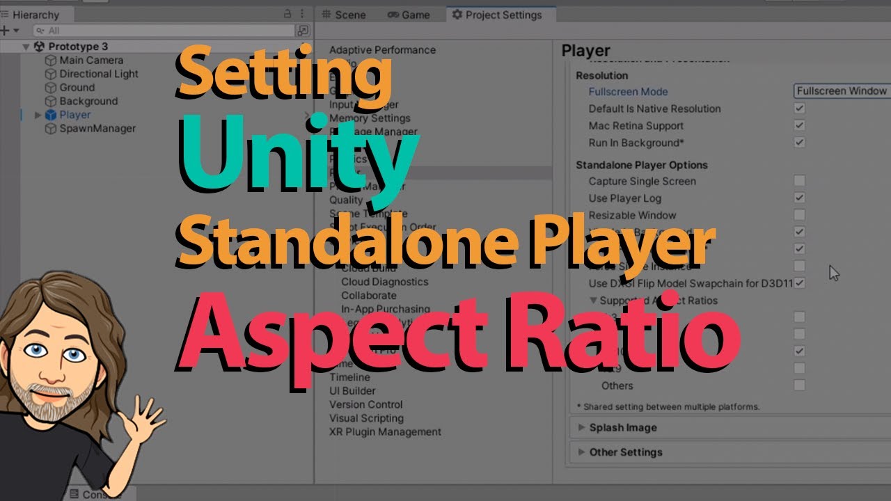 Jim Player Aspect Ratio Settings for WebGL HTML 5 - YouTube