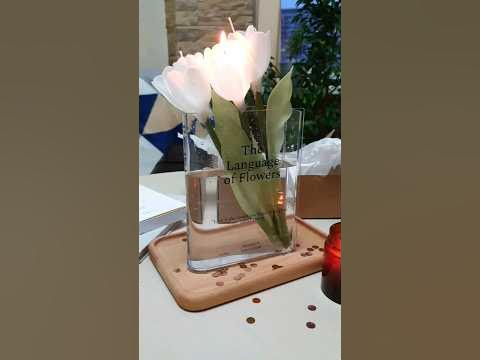 Авторские свечи-цветы ️ #свечицветы - YouTube