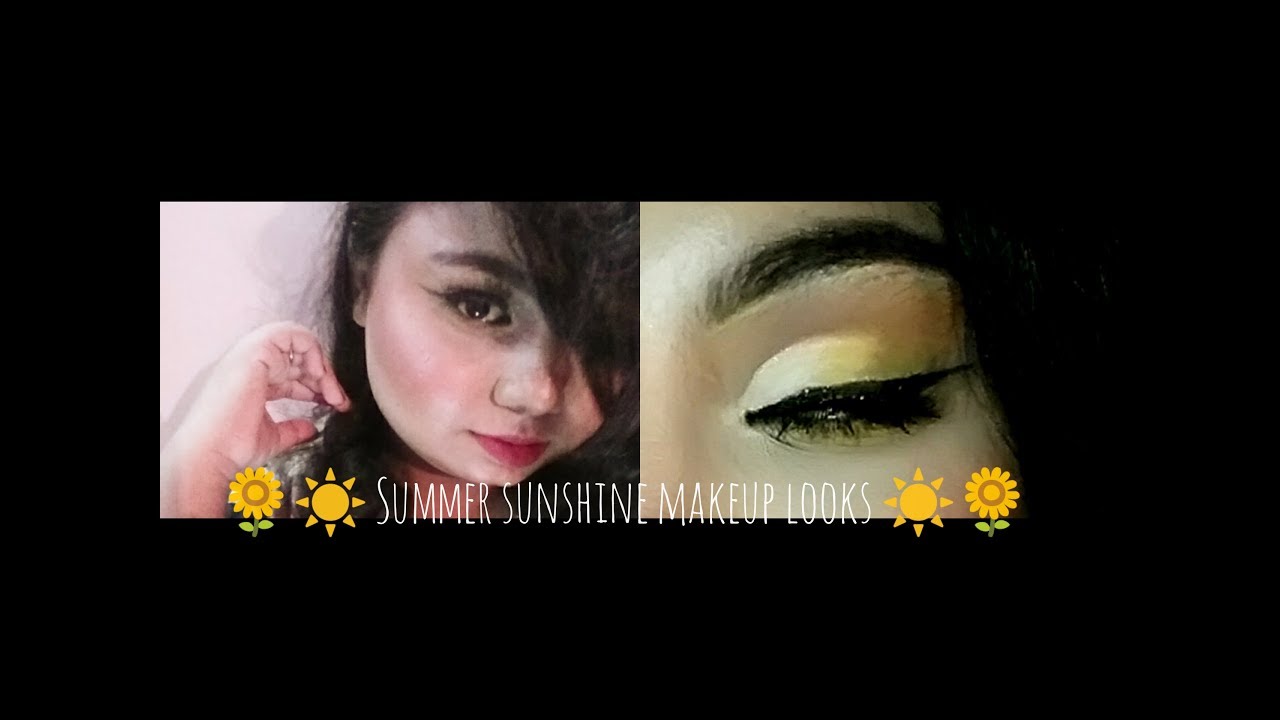 🌻☀ Summer sunshine makeup looks ☀🌻 - YouTube