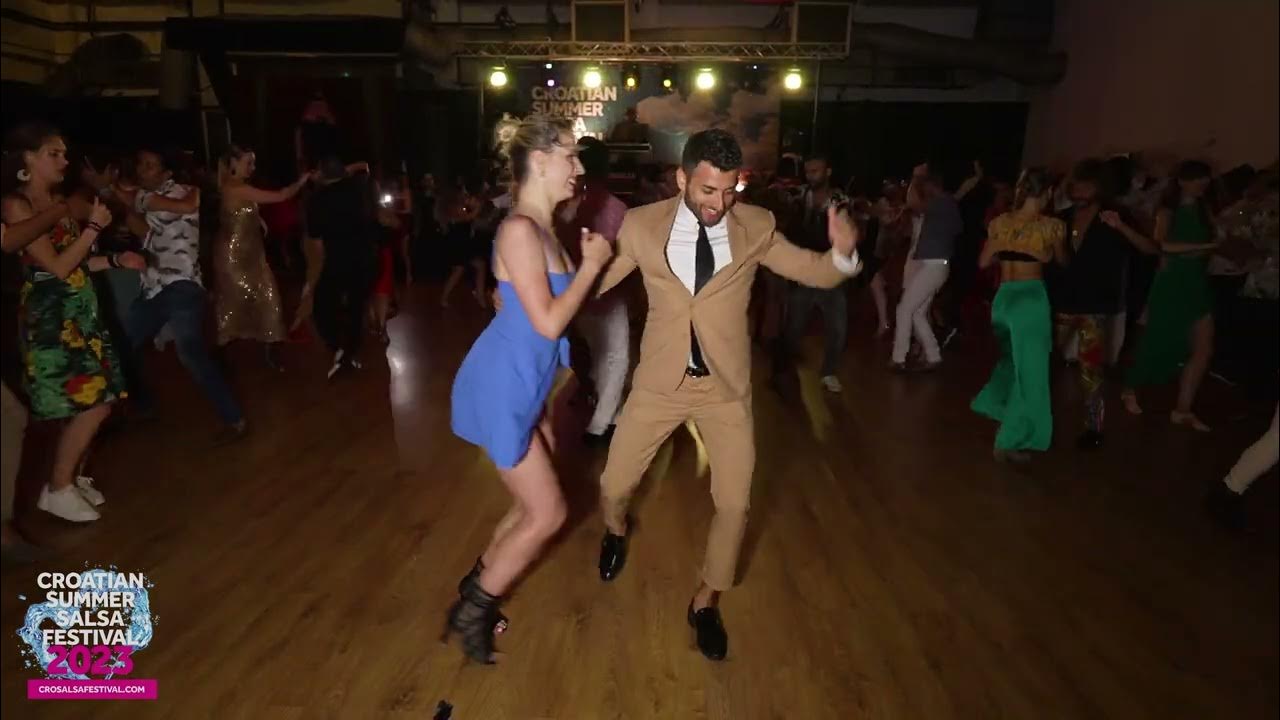Marco Ferrigno & Marta - Salsa social dancing | Croatian Summer Salsa Festival 2023 - YouTube