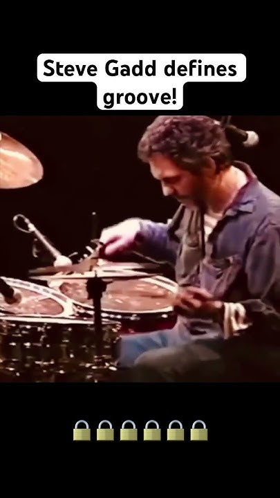 DRUM SHORTS: This is why Steve Gadd defines groove! - YouTube