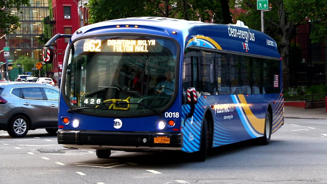 MTA New York City Bus 2017 Proterra Catalyst BE40/E2 Battery-Electric ...