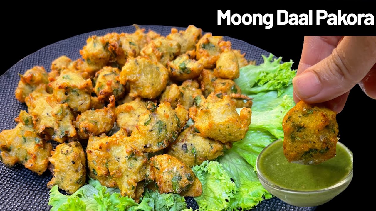 Moong Daal Pakora Quick & Easy snacks Recipe For Iftaar - Ramdan ...