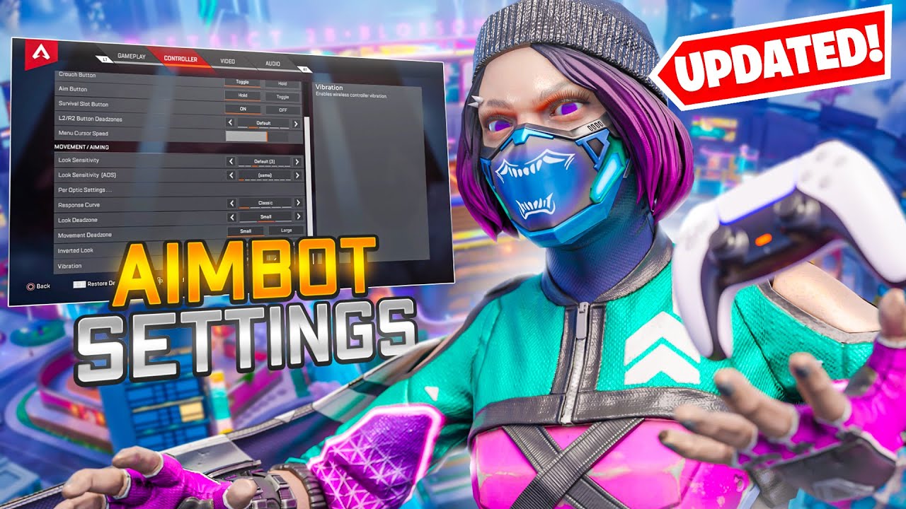 Use My NEW ALC Settings For AIMBOT (5K Damage + 16 Kills Apex Season 23 ...