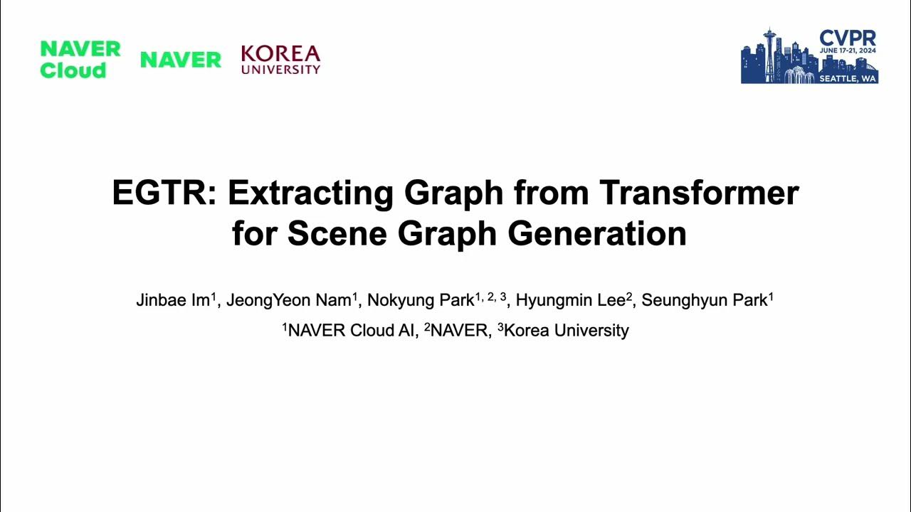 [CVPR 2024 Award candidate] EGTR: Extracting Graph from Transformer for Scene Graph Generation ...