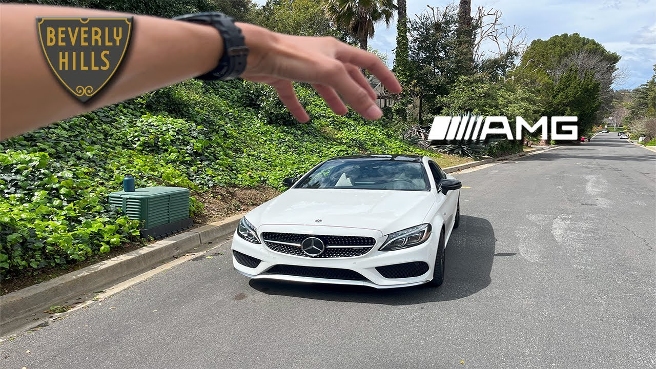 POV: Driving a LOUD C43 AMG through Beverly Hills! - YouTube