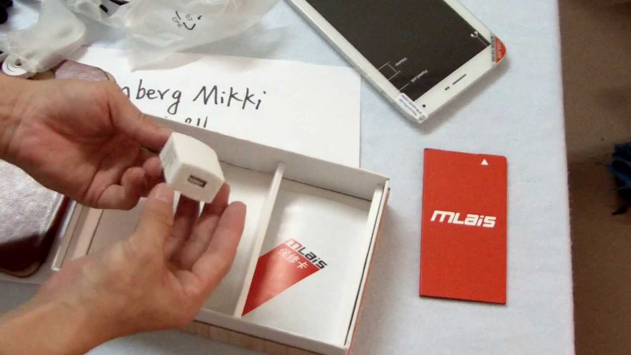 Mlais MX70 3G Tablet UNBOX - YouTube