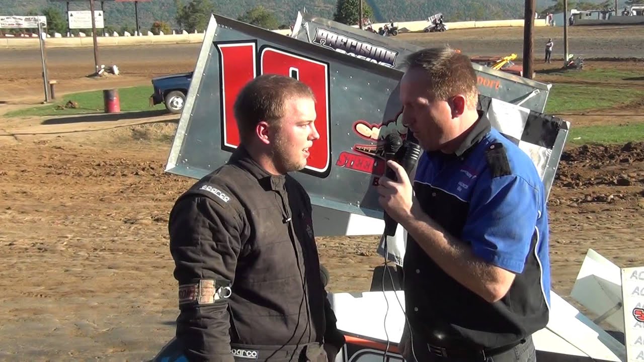 Alan Rhodes in victory lane at Path Valley Speedway 10/11/15 - YouTube