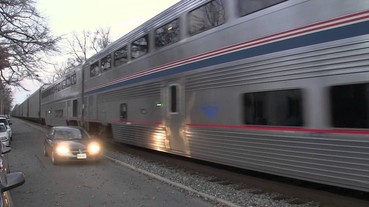 Amtrak Auto Train 53 Ashland, VA 12 7 14 - YouTube