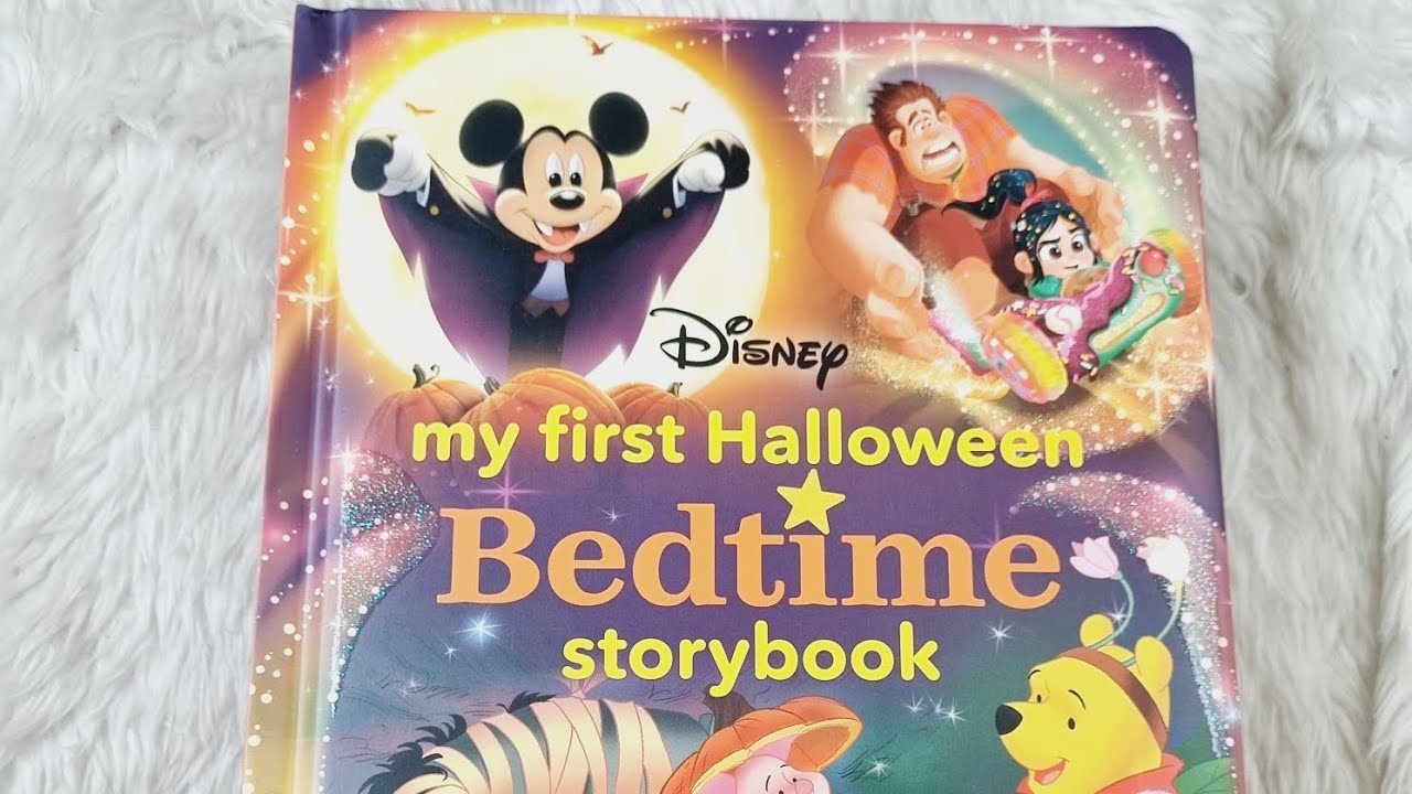 Disney My first halloween bedtime storybook - YouTube