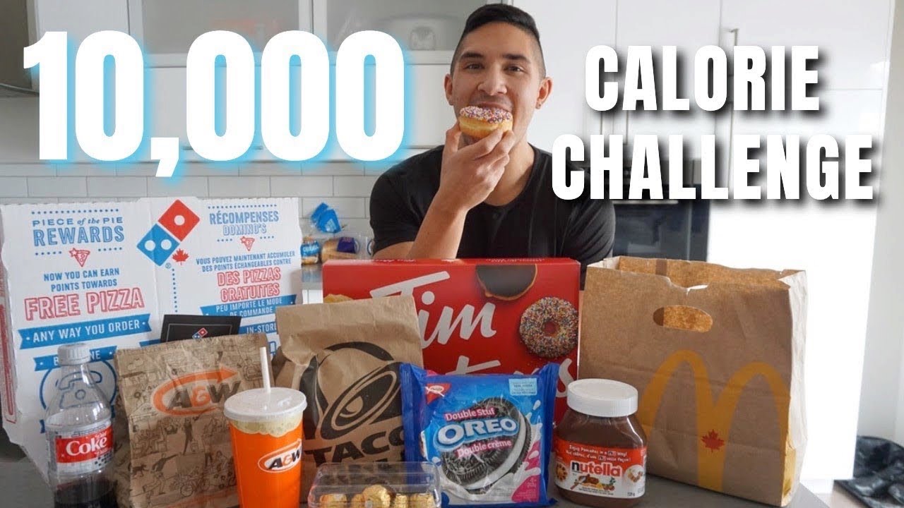 10,000 Calorie Challenge (I GAINED 7lbs) - YouTube