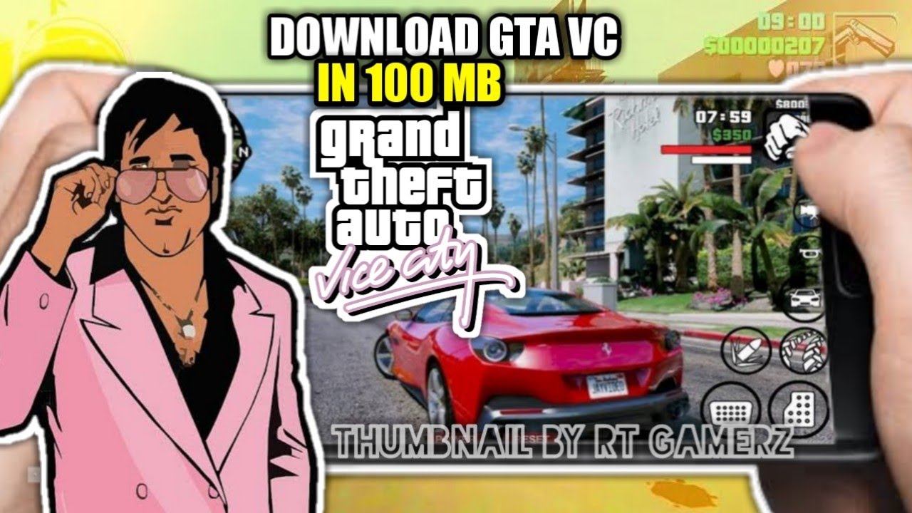(100MB) HOW TO DOWNLOAD AND PLAY GTA VC IN ANDROID || GTA VC MOBILE ...