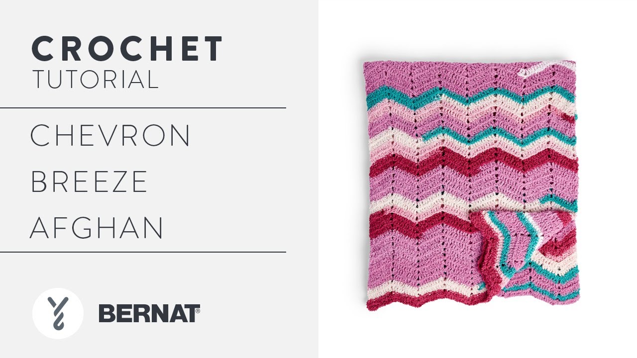 Chevron Crochet Afghan Pattern Tutorial | With The Crochet Crowd - YouTube