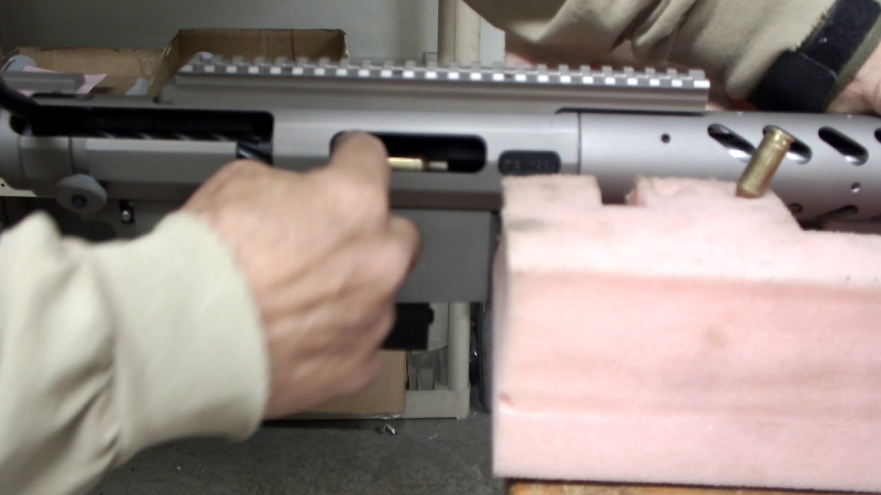 6BR feeding from R5 magazine system - YouTube